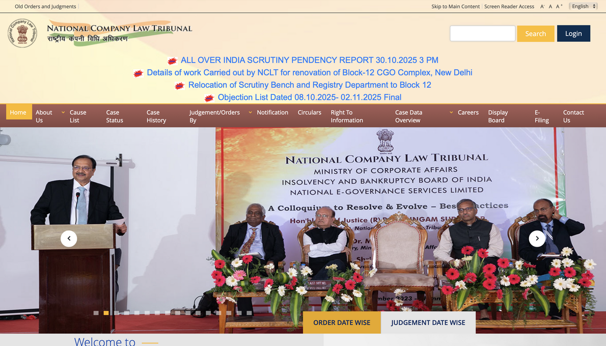 National Company Law Tribunal - Justice Definitions Project