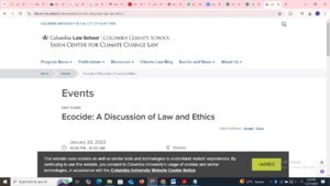 Ecocide - Justice Definitions Project