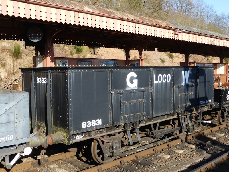 GWR 83831 Loco Coal Wagon - SVR Wiki