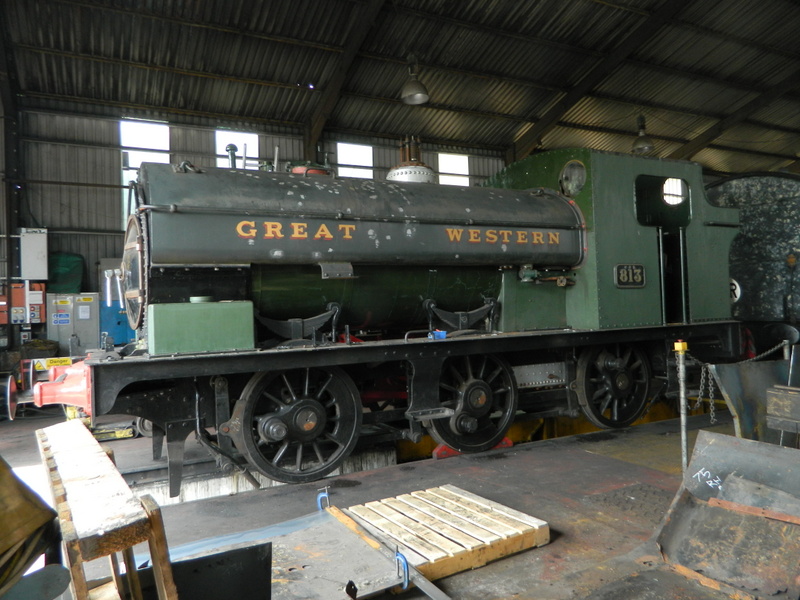GWR 813 Saddle Tank - SVR Wiki