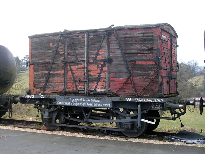 GWR Goods Container A890 - SVR Wiki