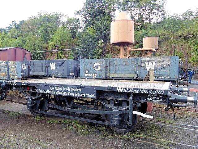 GWR 39860 'Conflat' Container Wagon - SVR Wiki