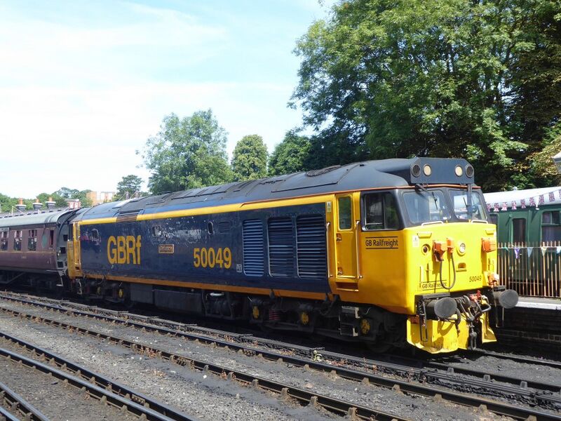 BR Class 50 50049 Defiance - SVR Wiki