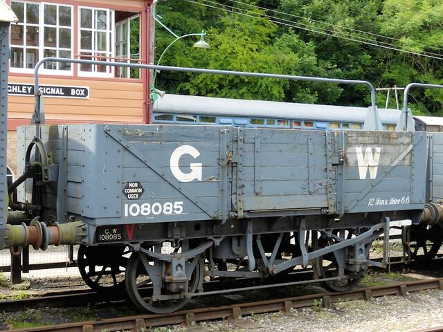 GWR 108085 5 plank Open Goods Wagon - SVR Wiki