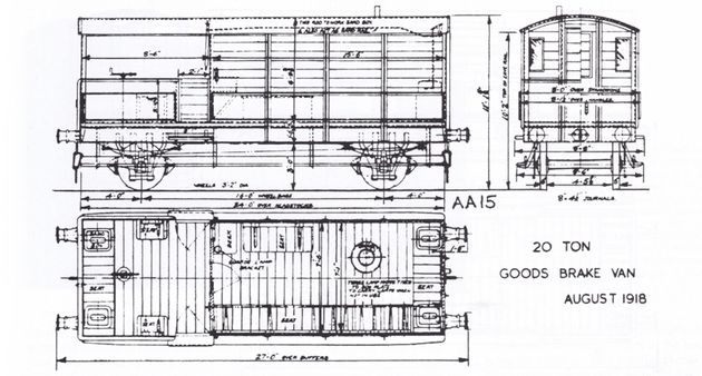 GWR 68501 'Toad' 20T Goods Brake Van - SVR Wiki