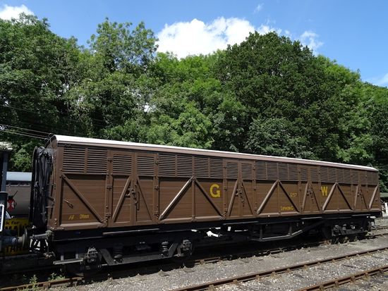 GWR 1257 Siphon G Bogie Milk Van - SVR Wiki