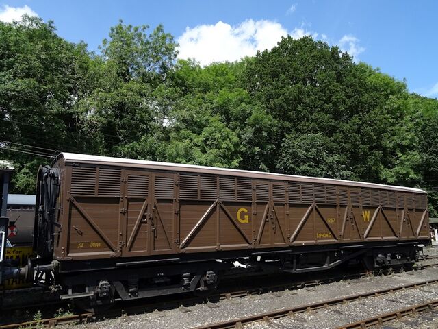 GWR 1257 Siphon G Bogie Milk Van - SVR Wiki