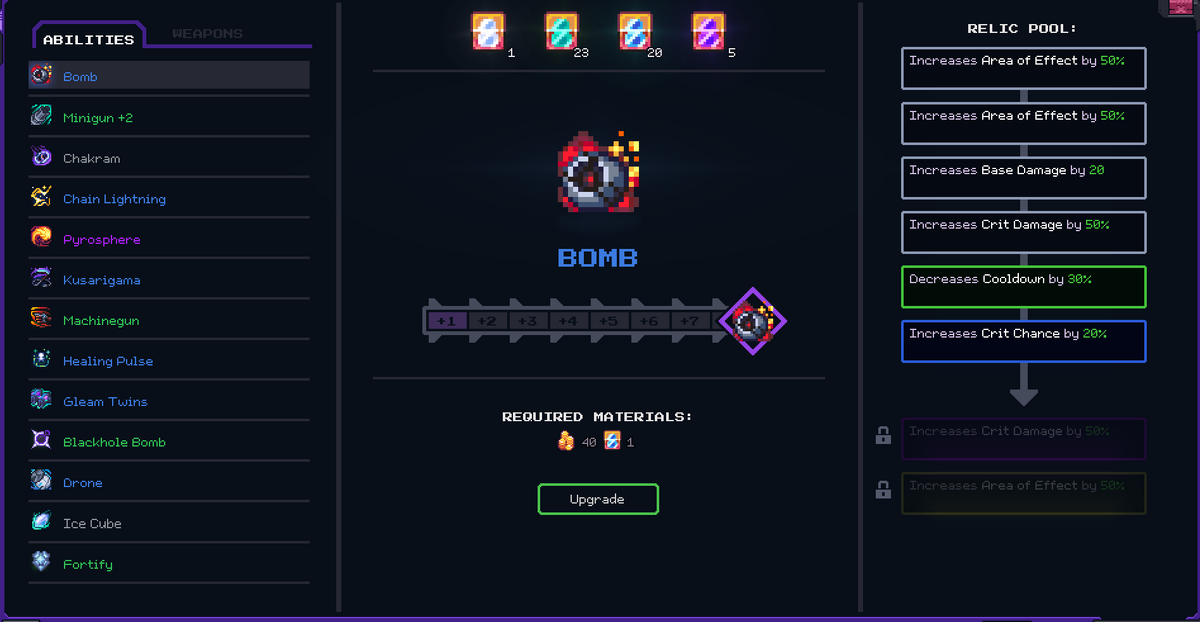 Upgrade - Wiki | Soulbound