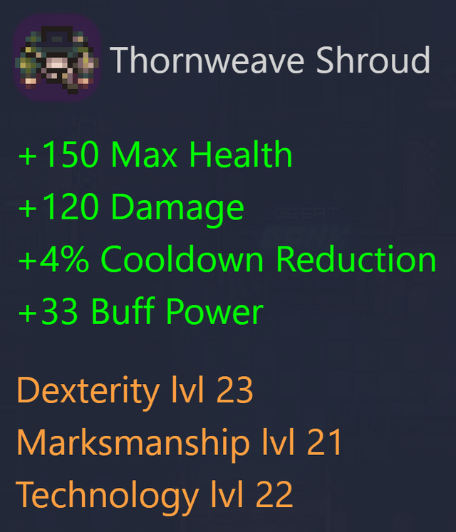 Thornweave Shroud - Wiki | Soulbound