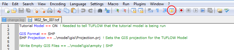 NotepadPlusPlus Highlighting - TUFLOW FV Wiki