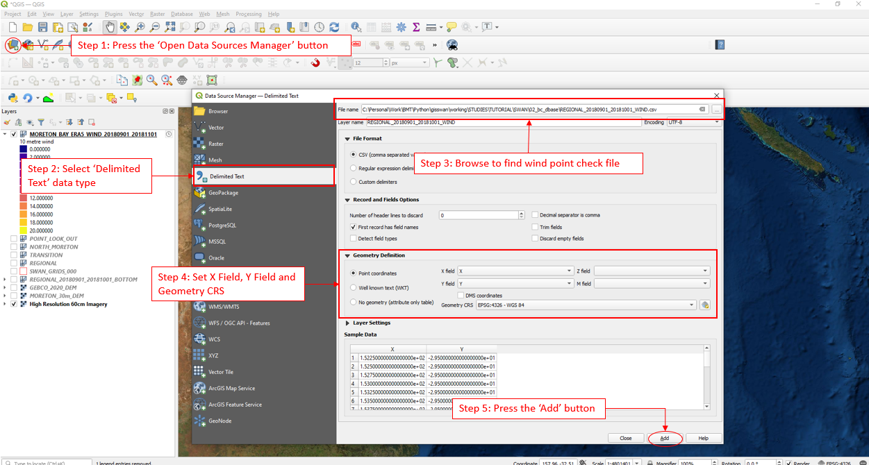 SWAN GIS Checking Model Setup - TUFLOW FV Wiki